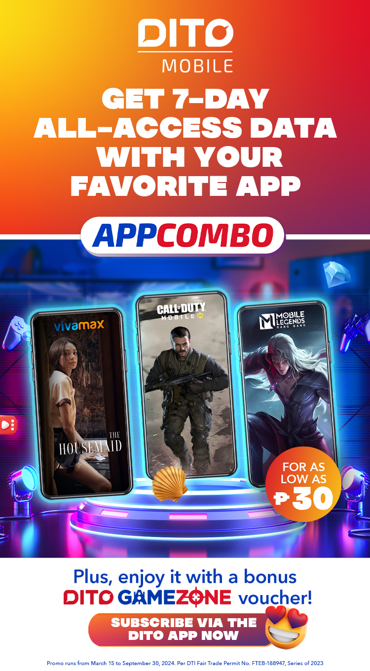 Game and Stream with DITO App Combo!